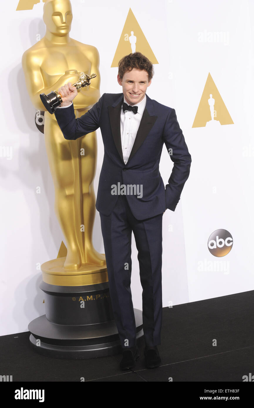 87th Annual Academy Awards held at The Dolby Theatre - Press Room ...