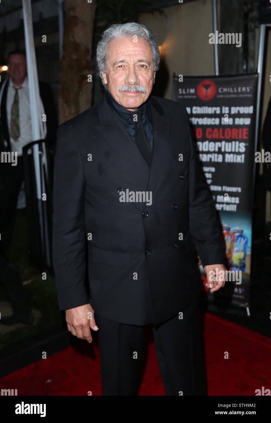 Oscar viewing party - Arrivals Featuring: Edward James Olmos Where: Los ...