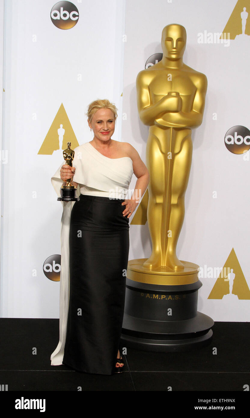 The 87th Annual Oscars held at Dolby Theatre - Press Room Featuring ...