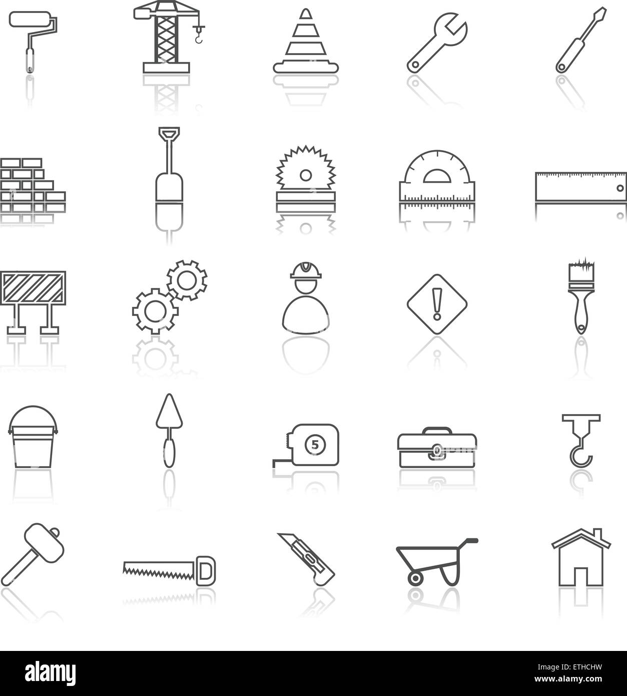 Real reflect Stock Vector Images - Alamy