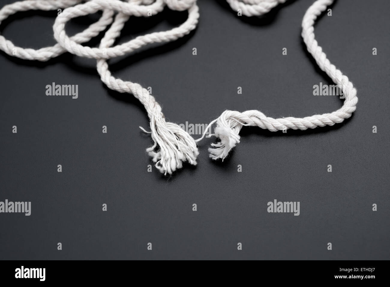 White background with rope hi-res stock photography and images - Alamy
