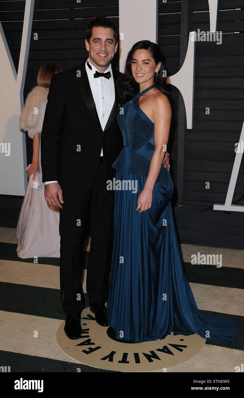 2015 Vanity Fair Oscar Party Hosted By Graydon Carter Featuring: Olivia ...