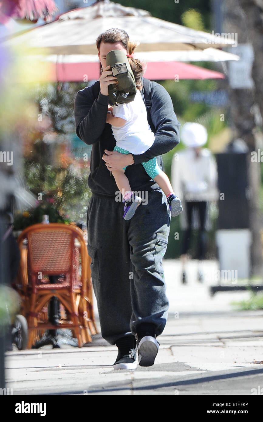 Channing Tatum out and about with his daughter Everly in West Hollywood ...