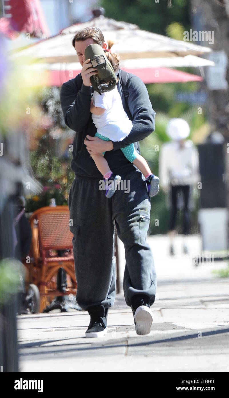 Channing Tatum out and about with his daughter Everly in West Hollywood ...