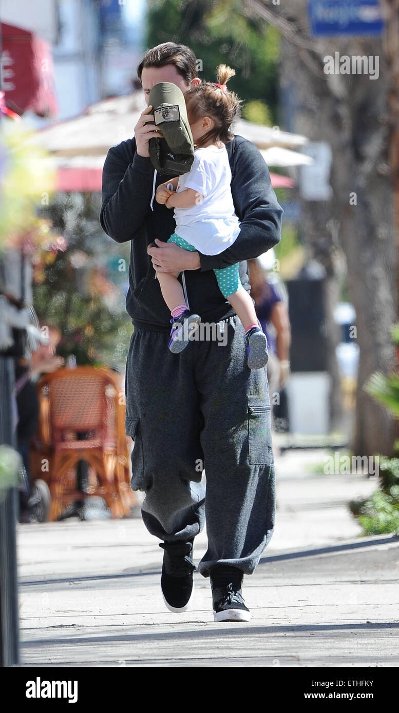 Channing Tatum out and about with his daughter Everly in West Hollywood ...