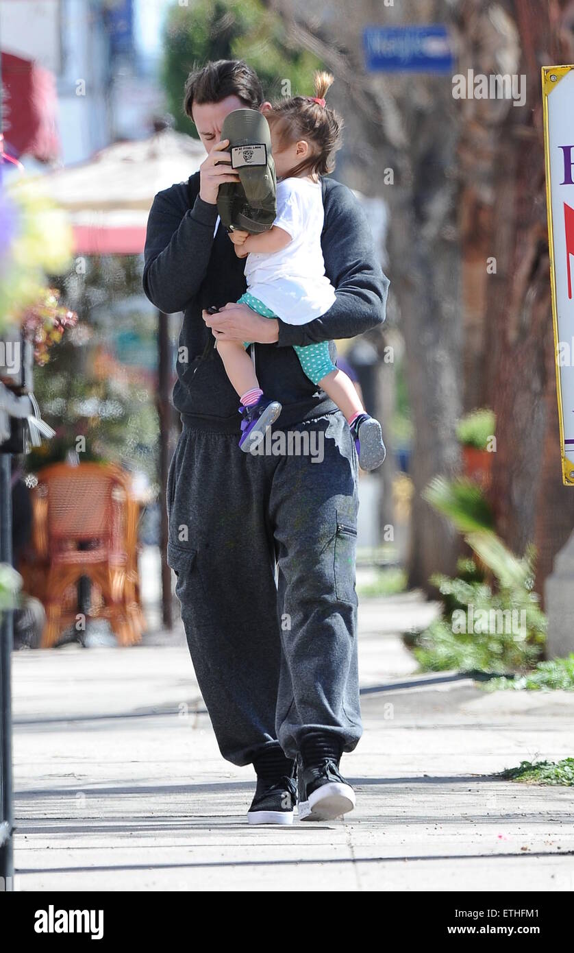 Channing Tatum out and about with his daughter Everly in West Hollywood ...