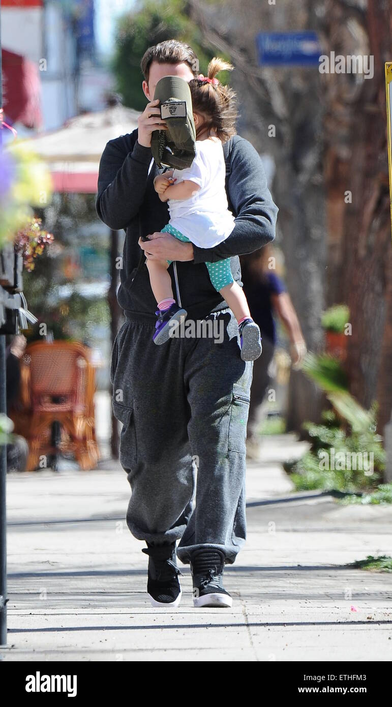 Channing Tatum out and about with his daughter Everly in West Hollywood ...