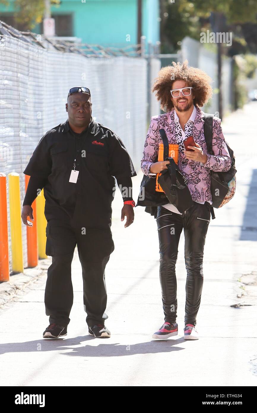 RedFoo arriving at dance practice for 'Dancing with the Stars ...