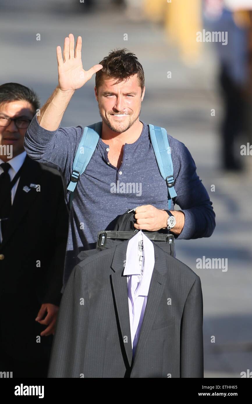 Chris Soules seen arriving at Jimmy Kimmel Live Featuring: Chris Soules ...