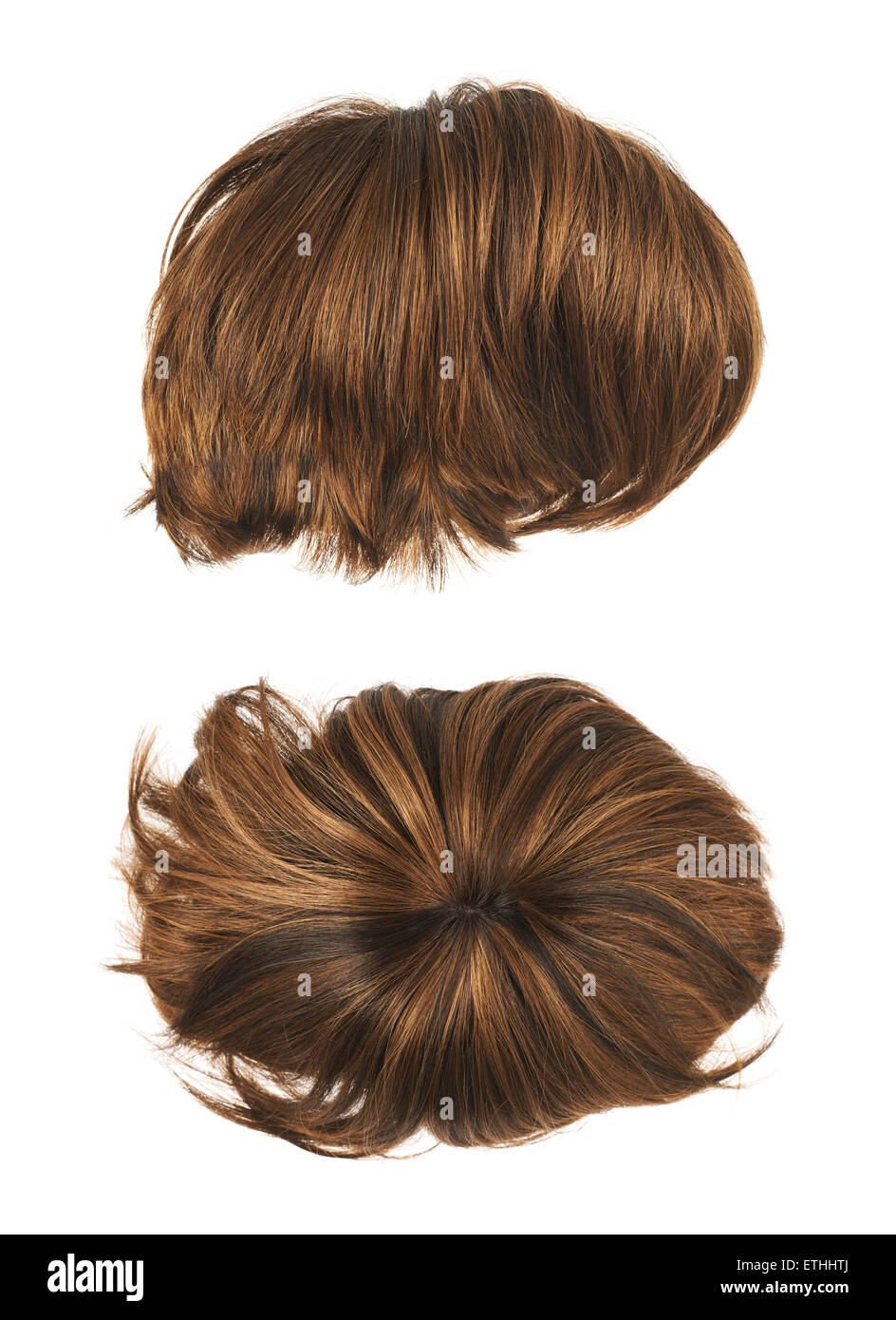 Hair wig isolated Stock Photo - Alamy
