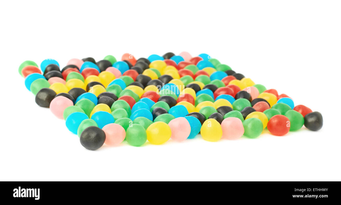 Multiple candy ball sweets isolated Stock Photo - Alamy