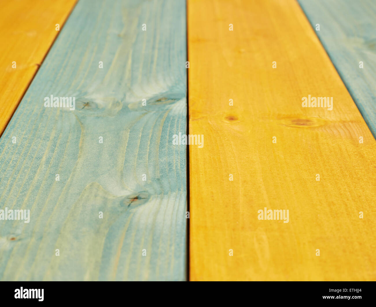 Paint coated wooden boards Stock Photo - Alamy