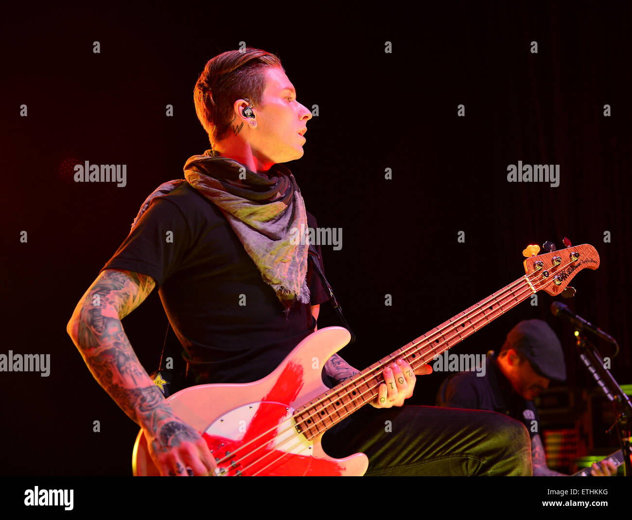 Sleeping sirens performing on ptv hi-res stock photography and images ...