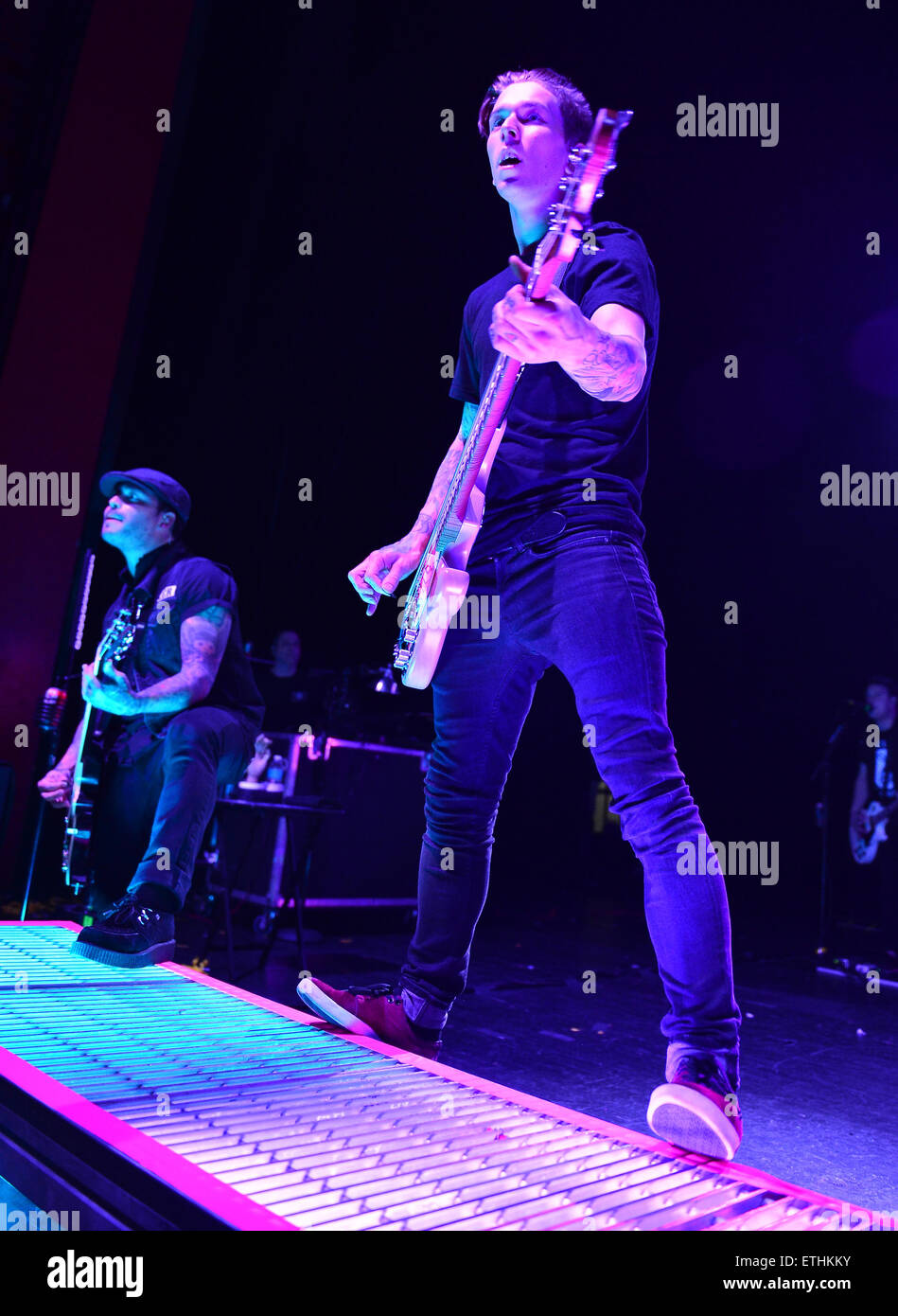 Sleeping With Sirens performing on their 'PTV & SWS World Tour' at ...