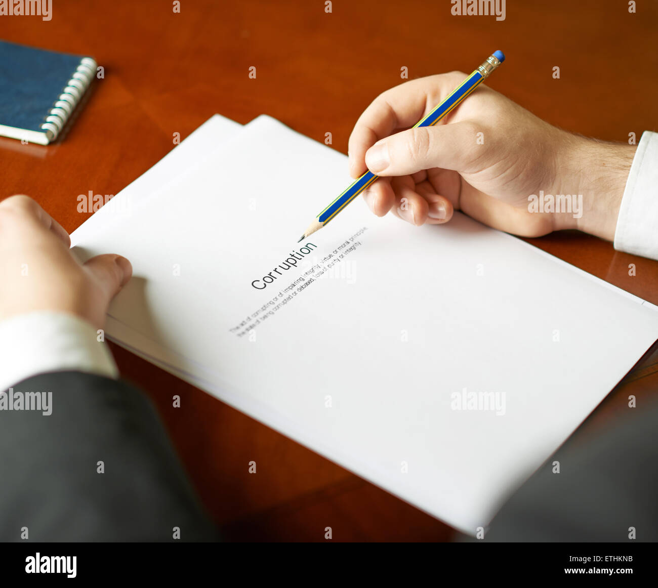 Dictionary definition corrupt hi-res stock photography and images - Alamy