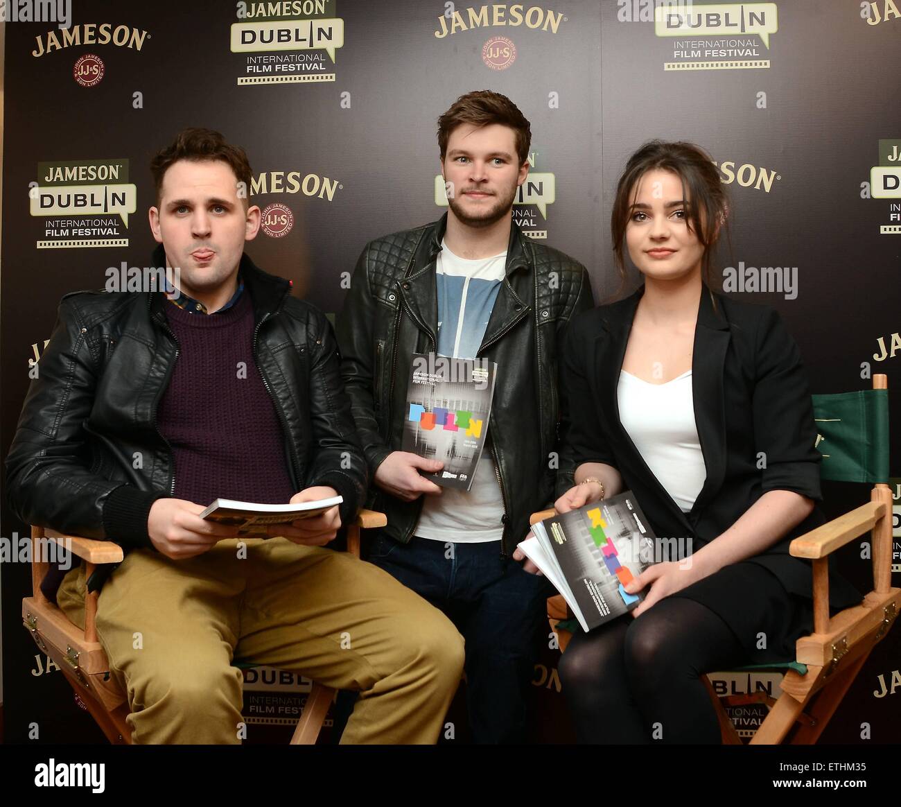 Gerard Barrett, Aisling Franciosi, and Jack Reynor launch the programme ...