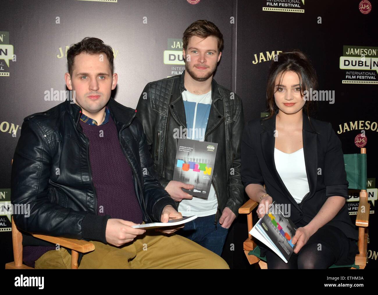Gerard Barrett, Aisling Franciosi, and Jack Reynor launch the programme ...