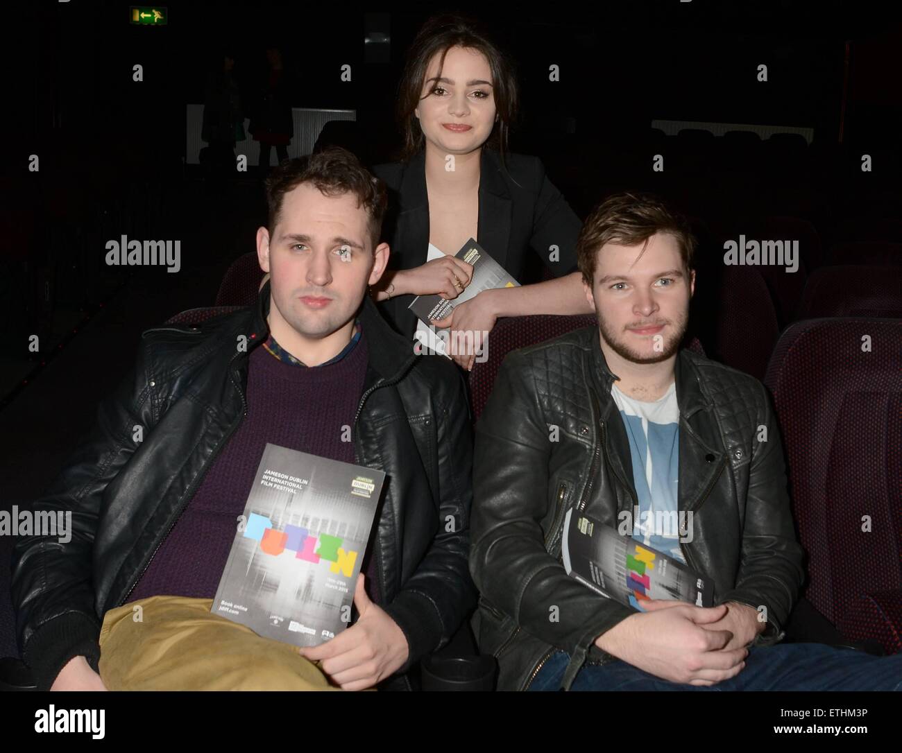 Gerard Barrett, Aisling Franciosi, and Jack Reynor launch the programme ...