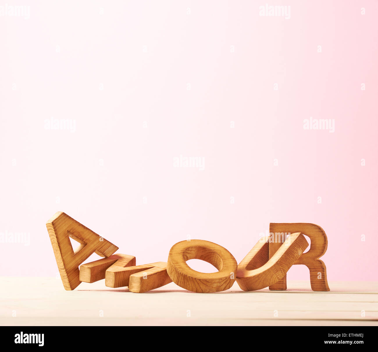 Love composition of letters Stock Photo - Alamy