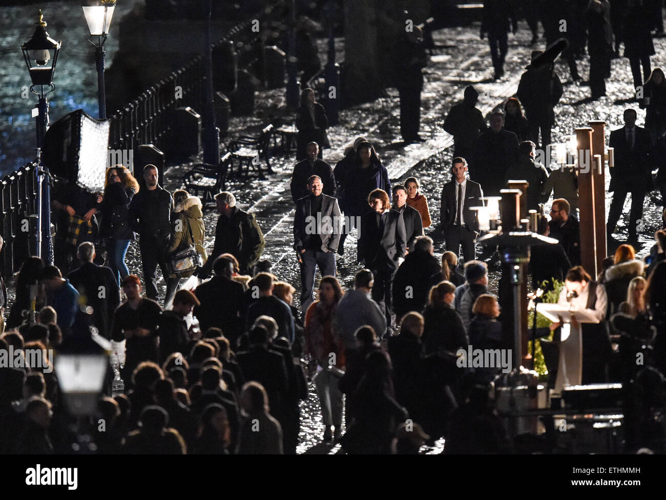 Film set for 'Mission: Impossible 5' at the Tower of London Featuring ...
