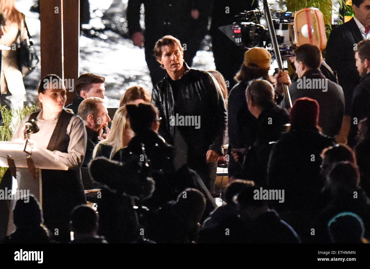 Film set for 'Mission: Impossible 5' at the Tower of London Featuring ...
