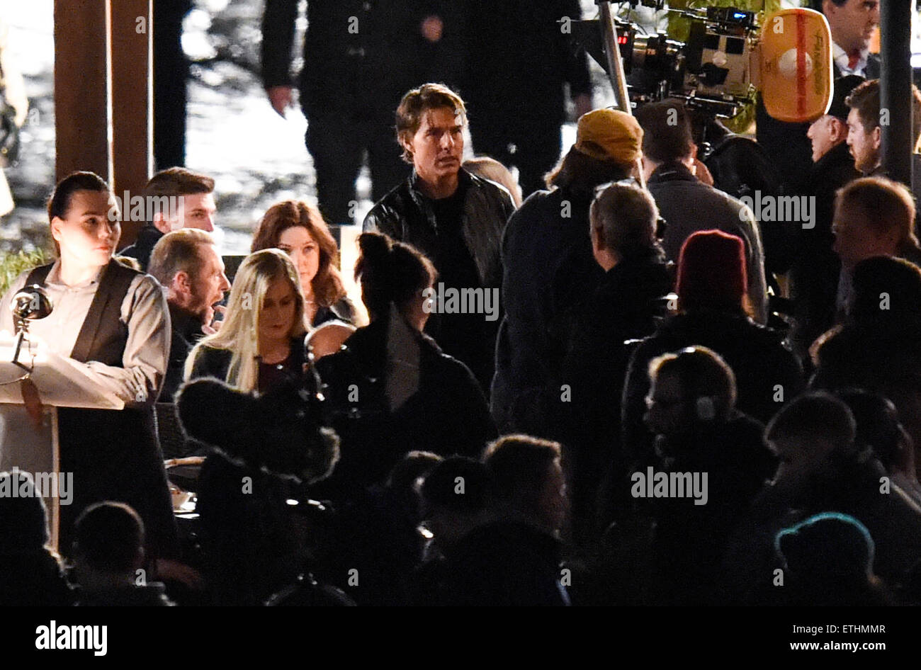 Film set for 'Mission: Impossible 5' at the Tower of London Featuring ...