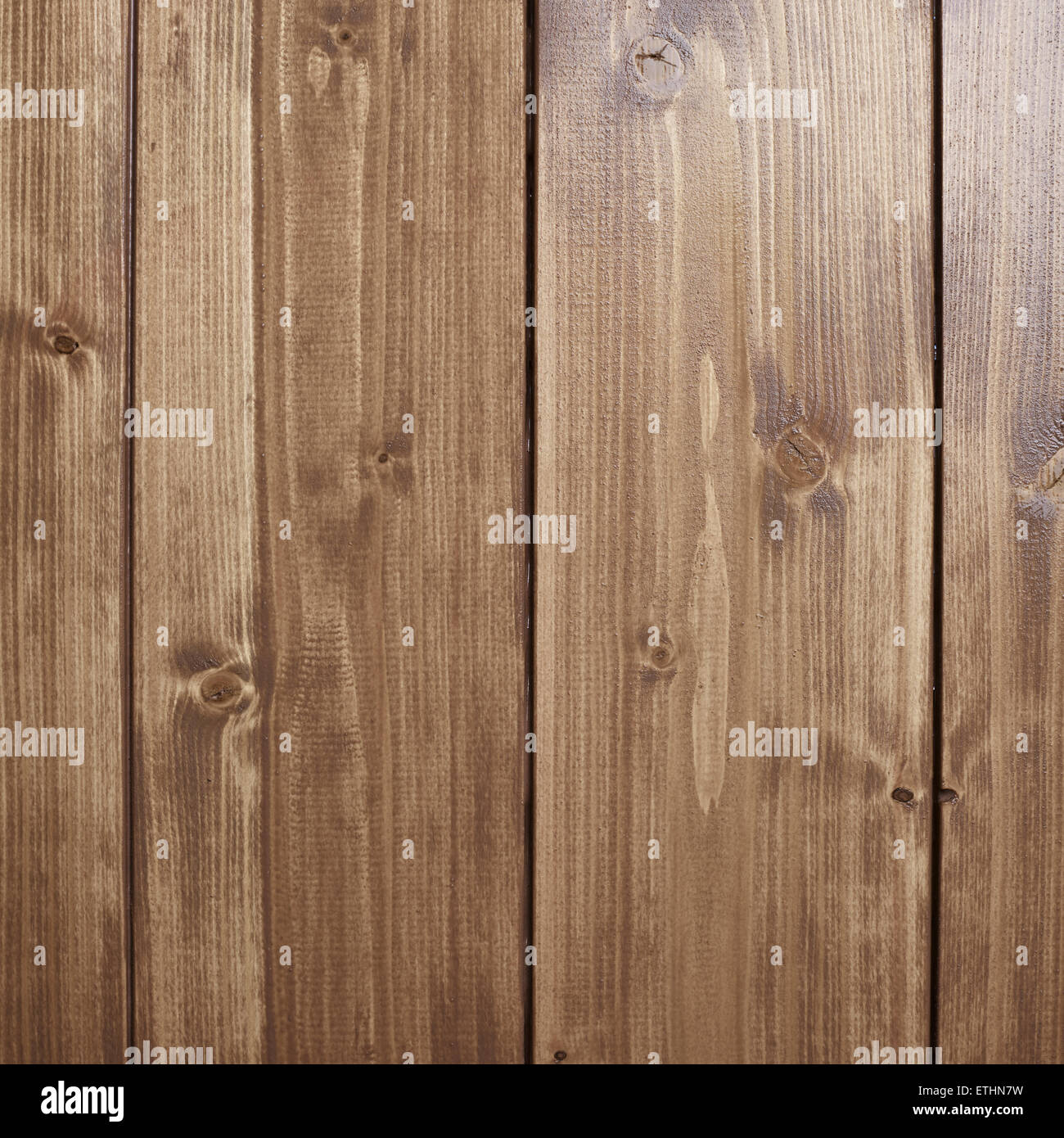 Paint coated wooden pine boards Stock Photo - Alamy