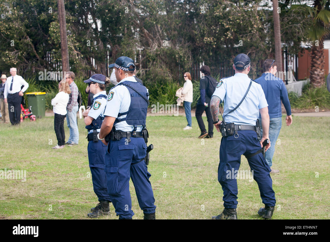 Adult officers hi-res stock photography and images - Alamy