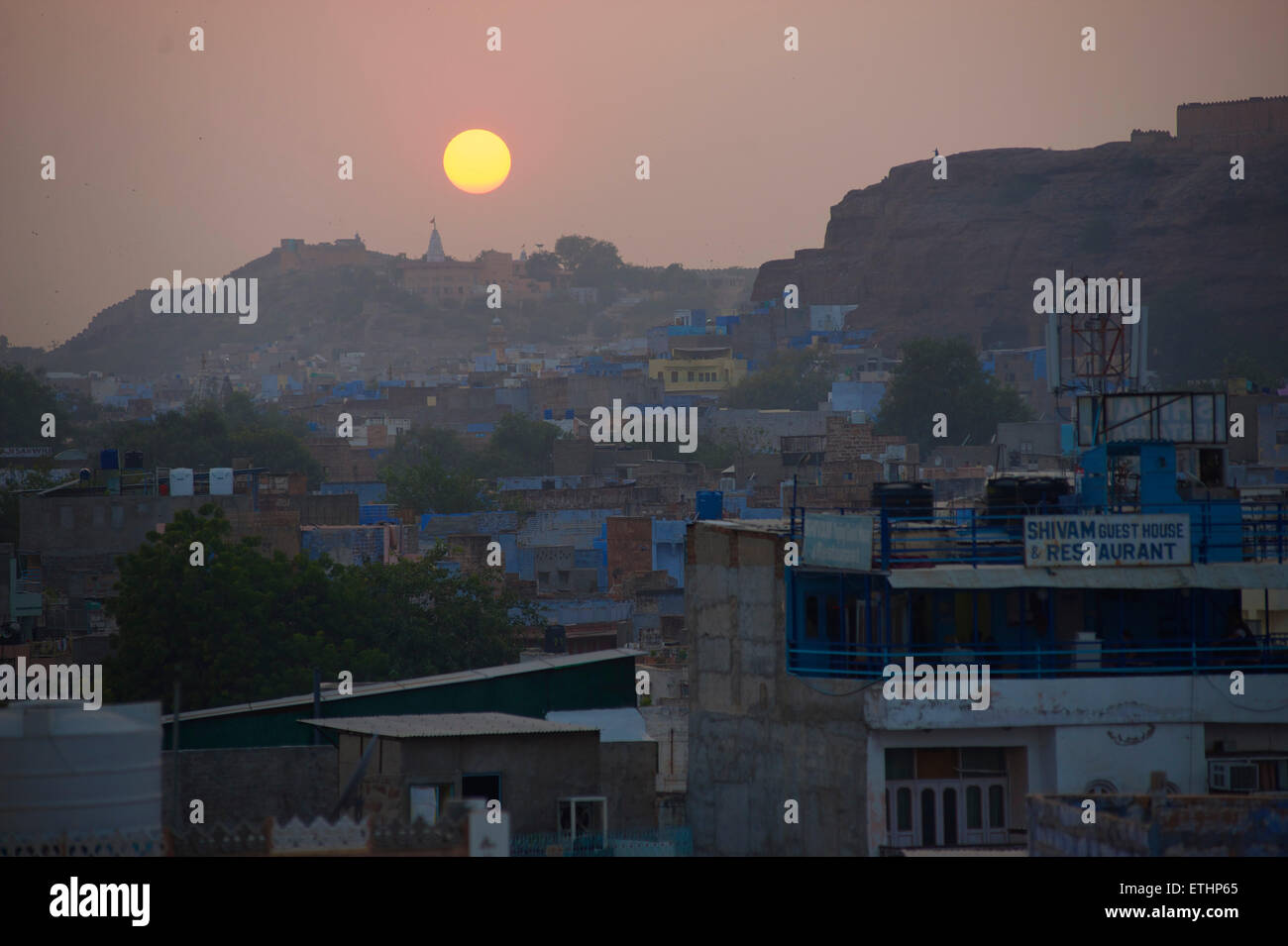 Jodhpur sunset hi-res stock photography and images - Alamy