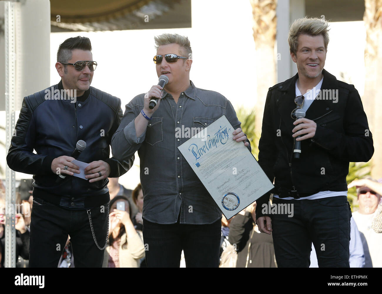 Rascal Flatts arrive for the start of their residency at Hard Rock ...