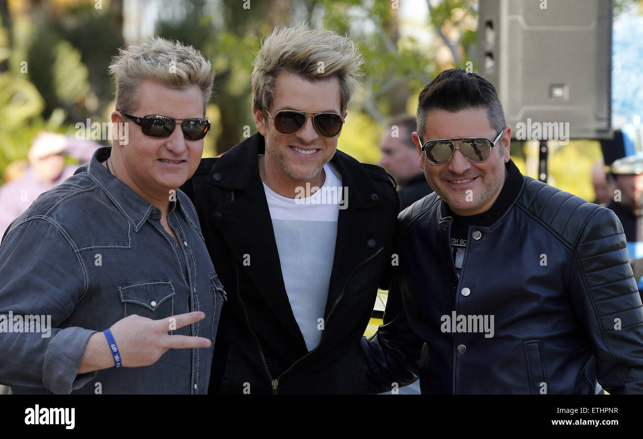 Rascal Flatts arrive for the start of their residency at Hard Rock ...
