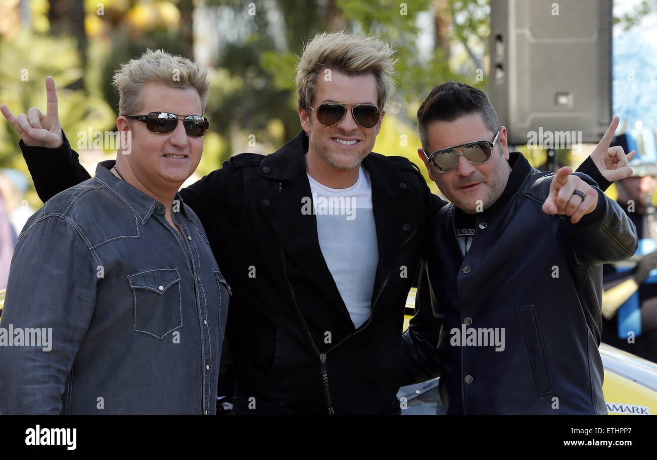 Rascal Flatts arrive for the start of their residency at Hard Rock ...
