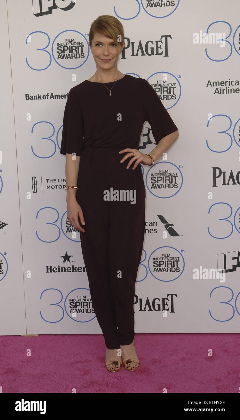 The 30th Film Independent Spirit Awards - Arrivals Featuring: Katie Aselton Where: Los Angeles ...