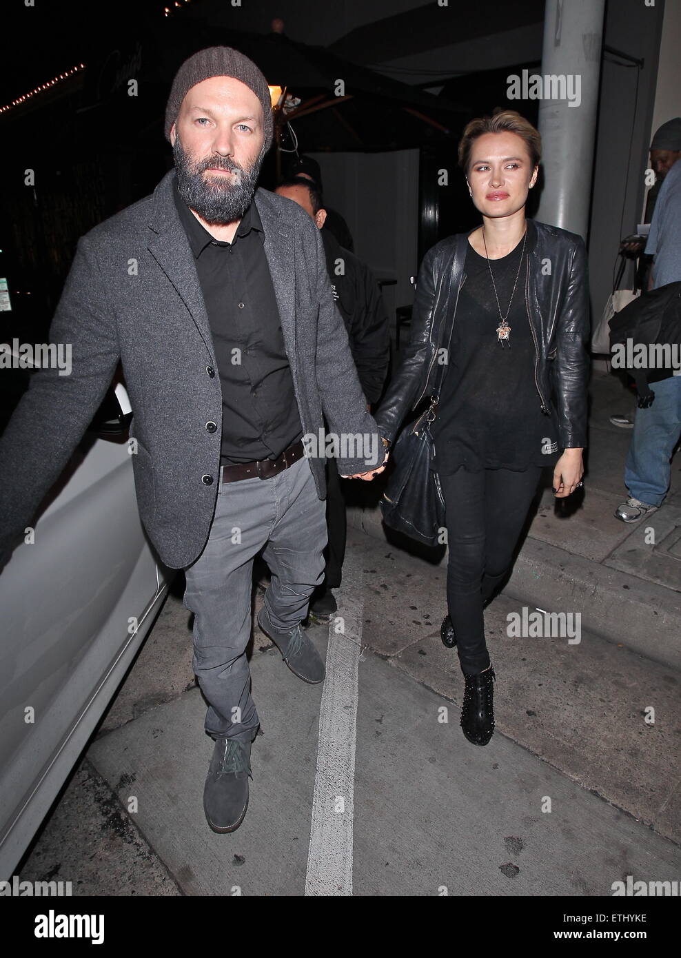 Celebrities leaving Craig's restaurant Featuring: Fred Durst ...