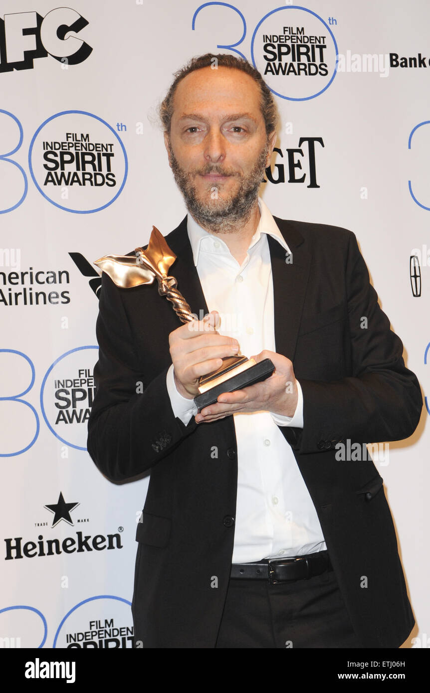 The 30th Film Independent Spirit Awards - Press Room Featuring ...