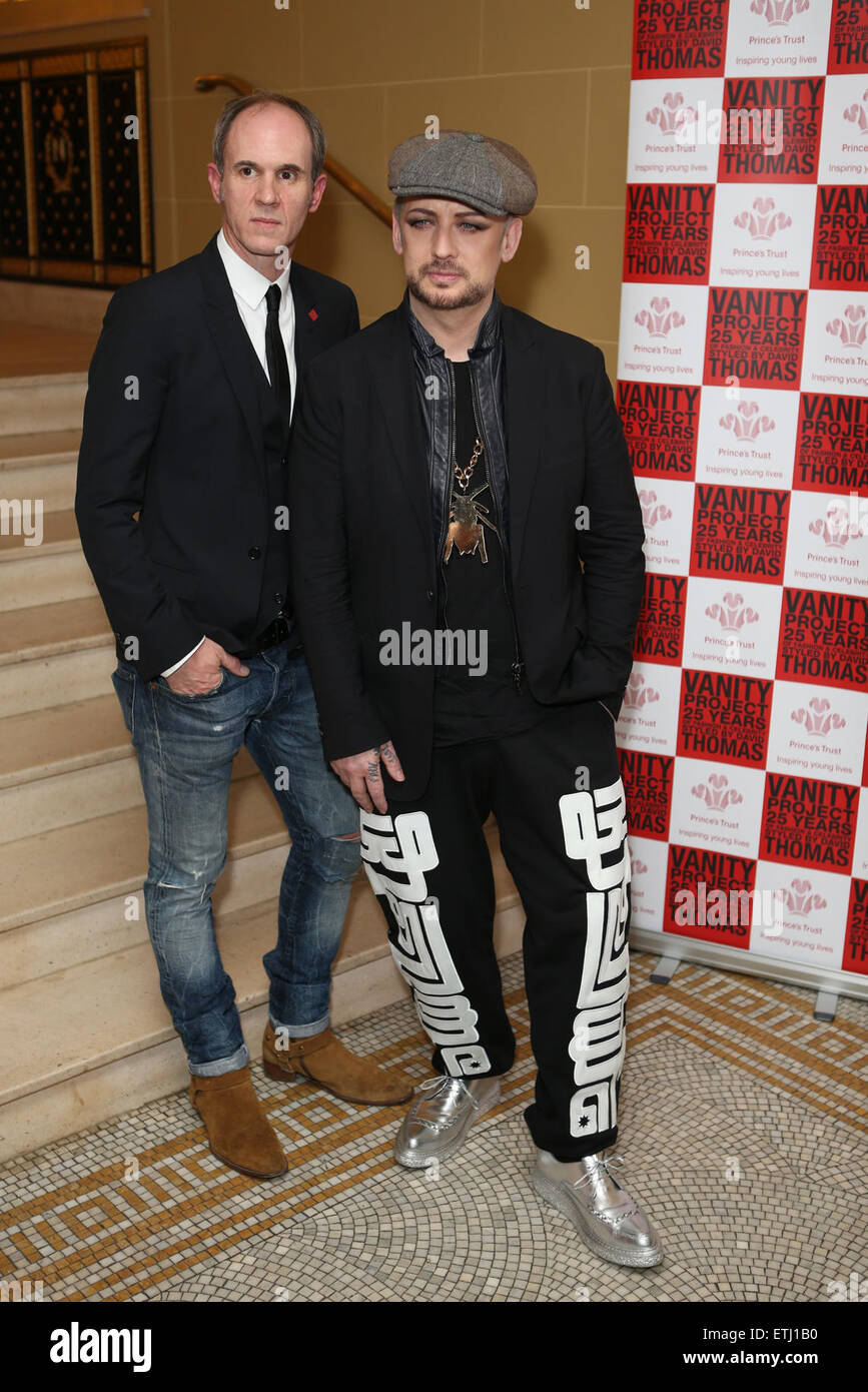 Photocall for Vanity Project for the Princes Trust at Cafe Royal ...