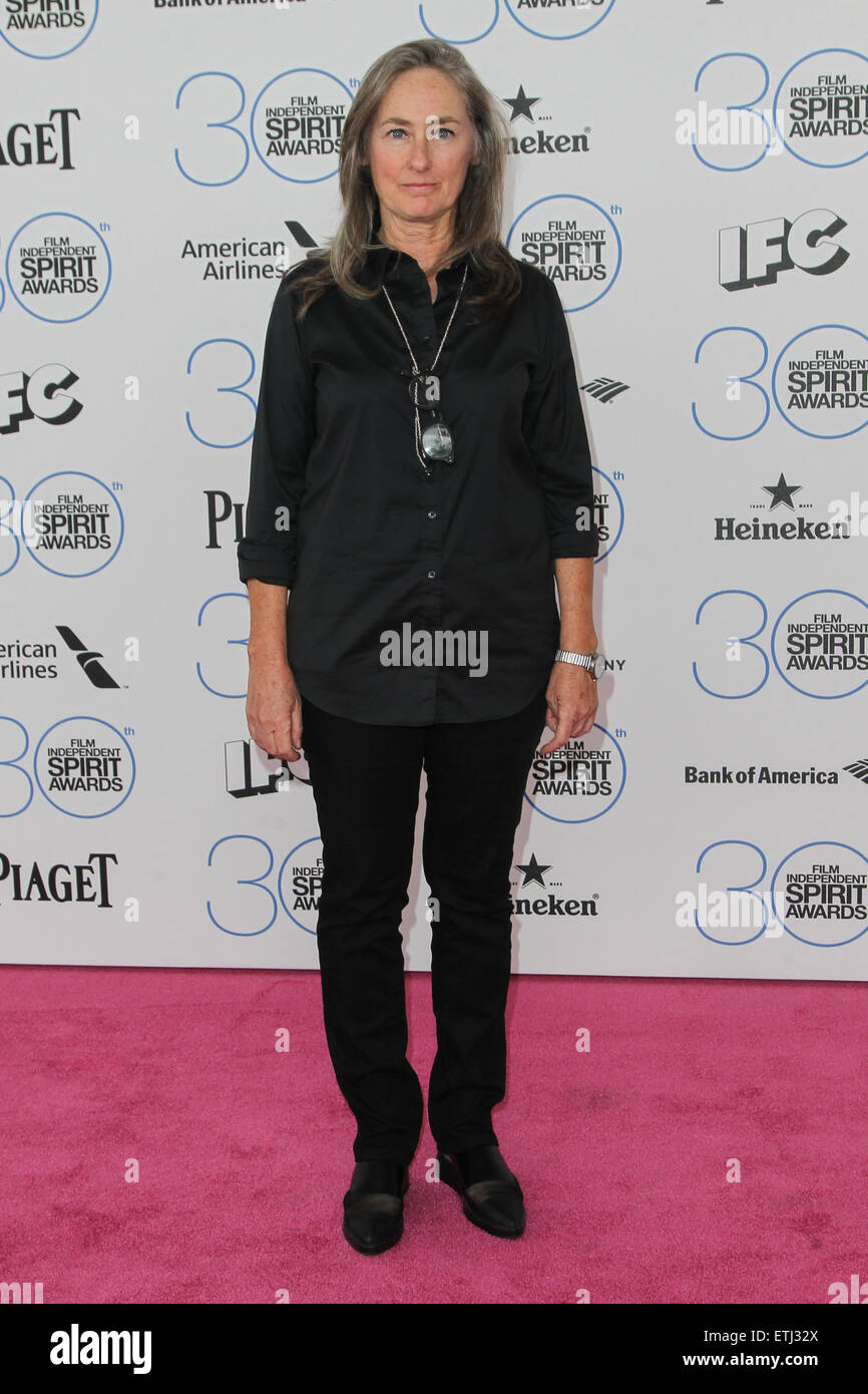 2015 Film Independent Spirit Awards - Arrivals Featuring: Mary Sweeney ...