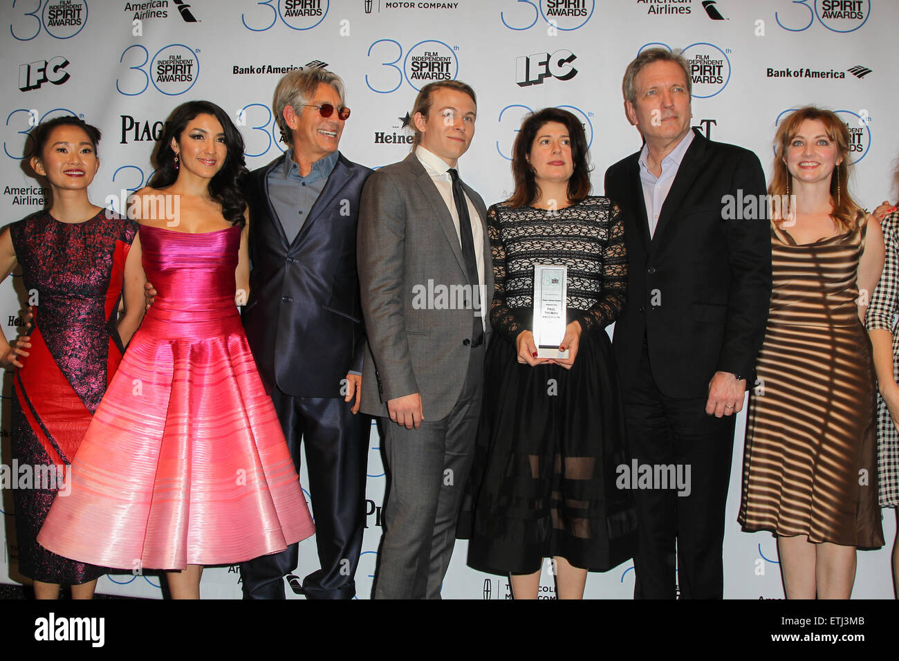 2015 Film Independent Spirit Awards - Press Room Featuring: Hong Chau ...