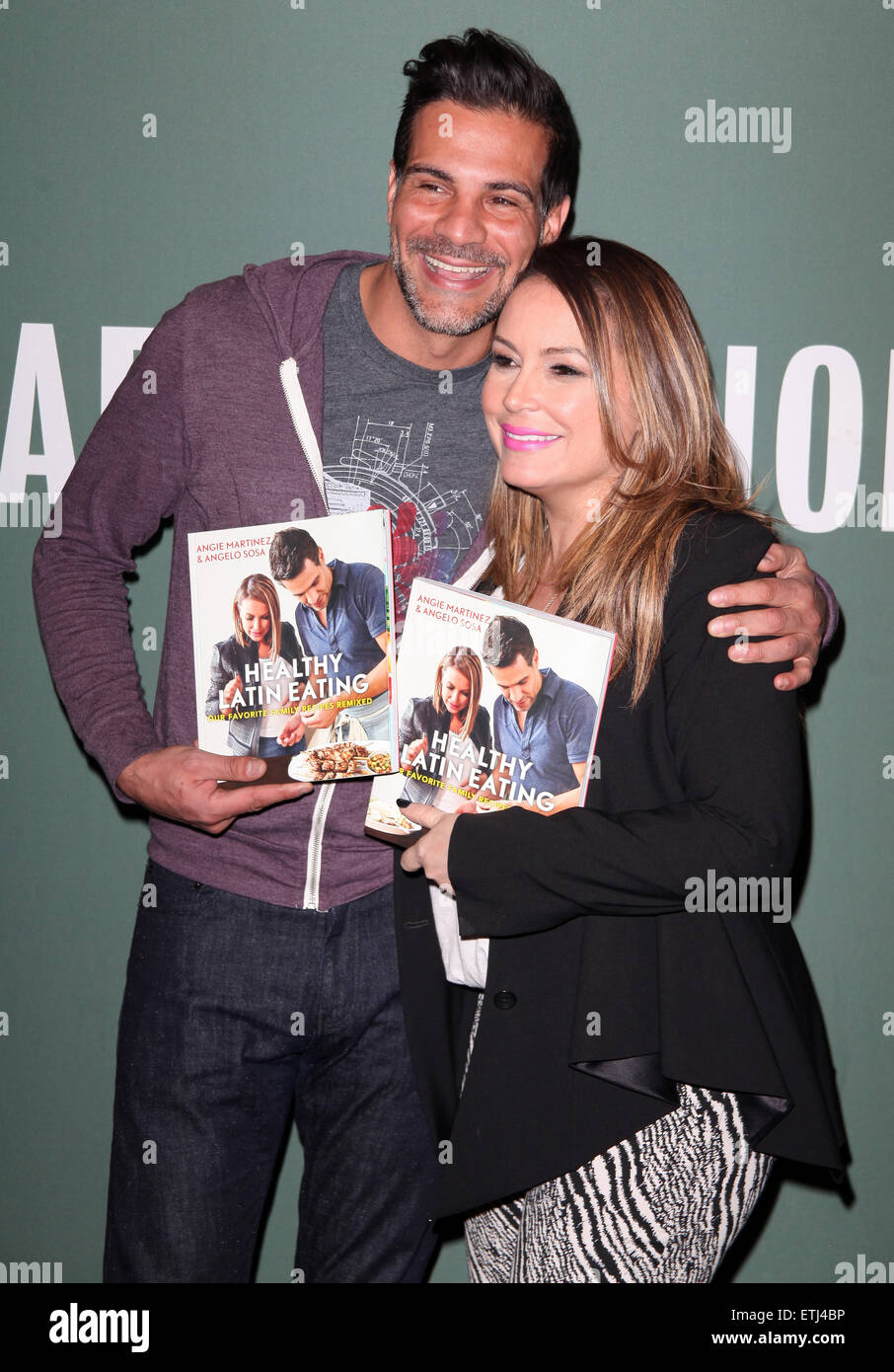 Angie Martinez and Angelo Sosa promoting new book, 'Healthy Latin ...
