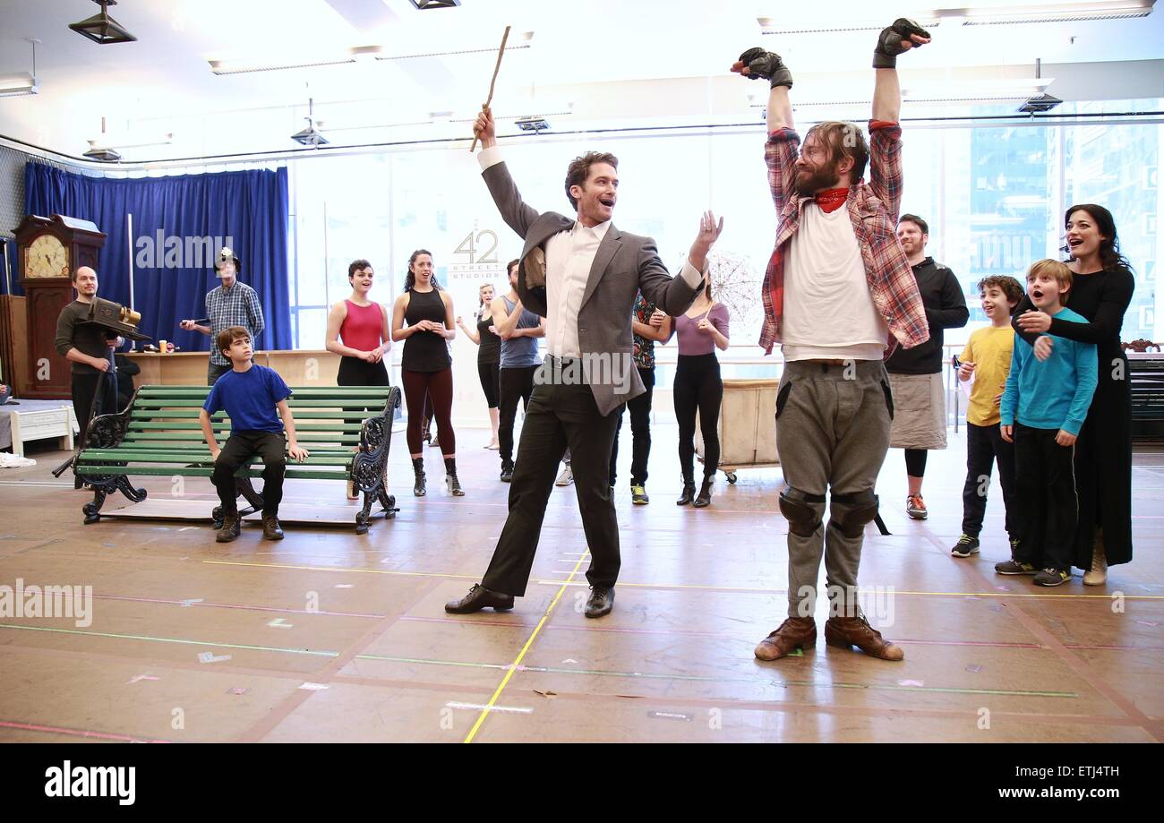 Press Preview for Finding Neverland, held at New 42nd Street Studios ...