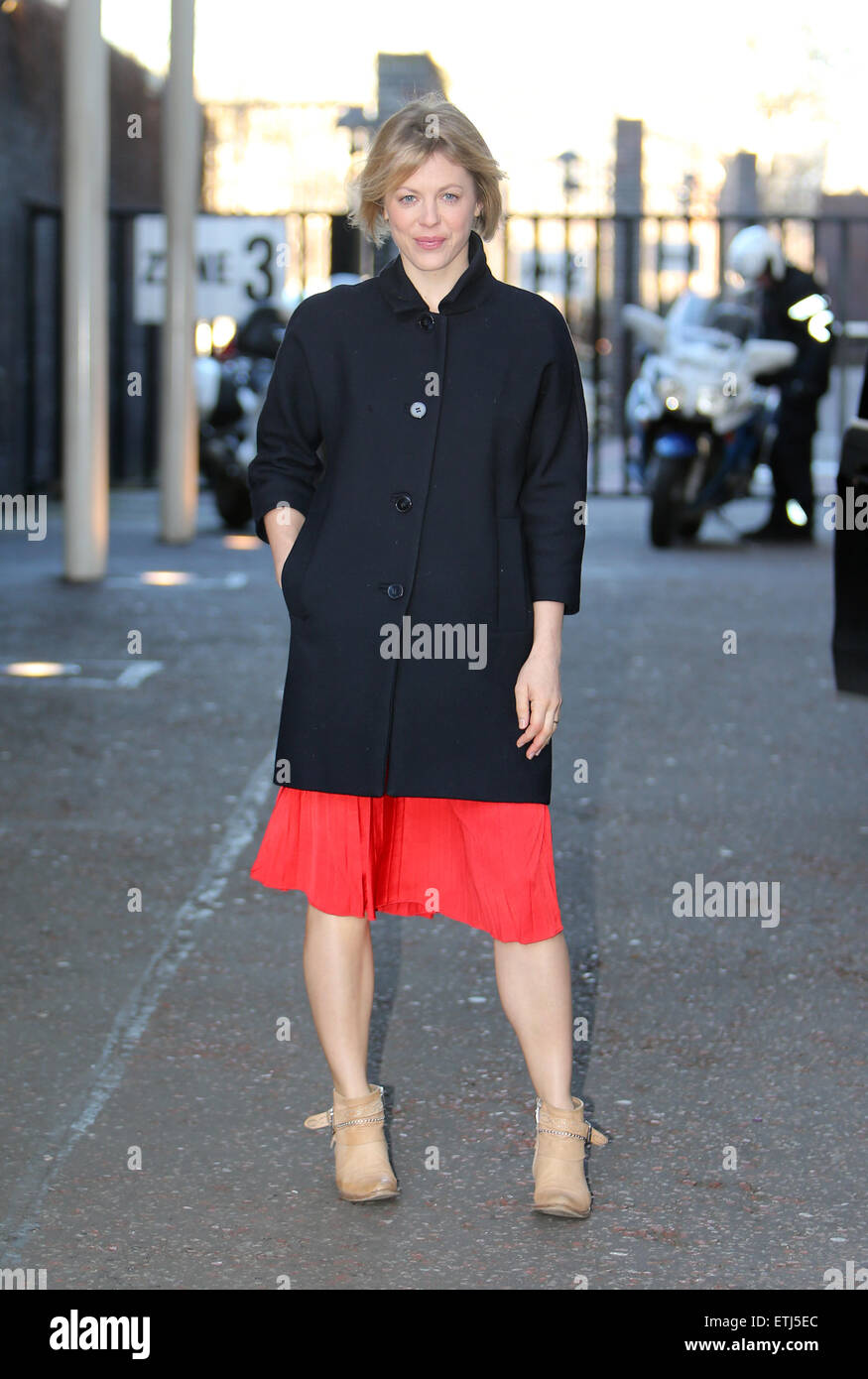 Kelly Adams outside the ITV Studios Featuring: Kelly Adams Where ...