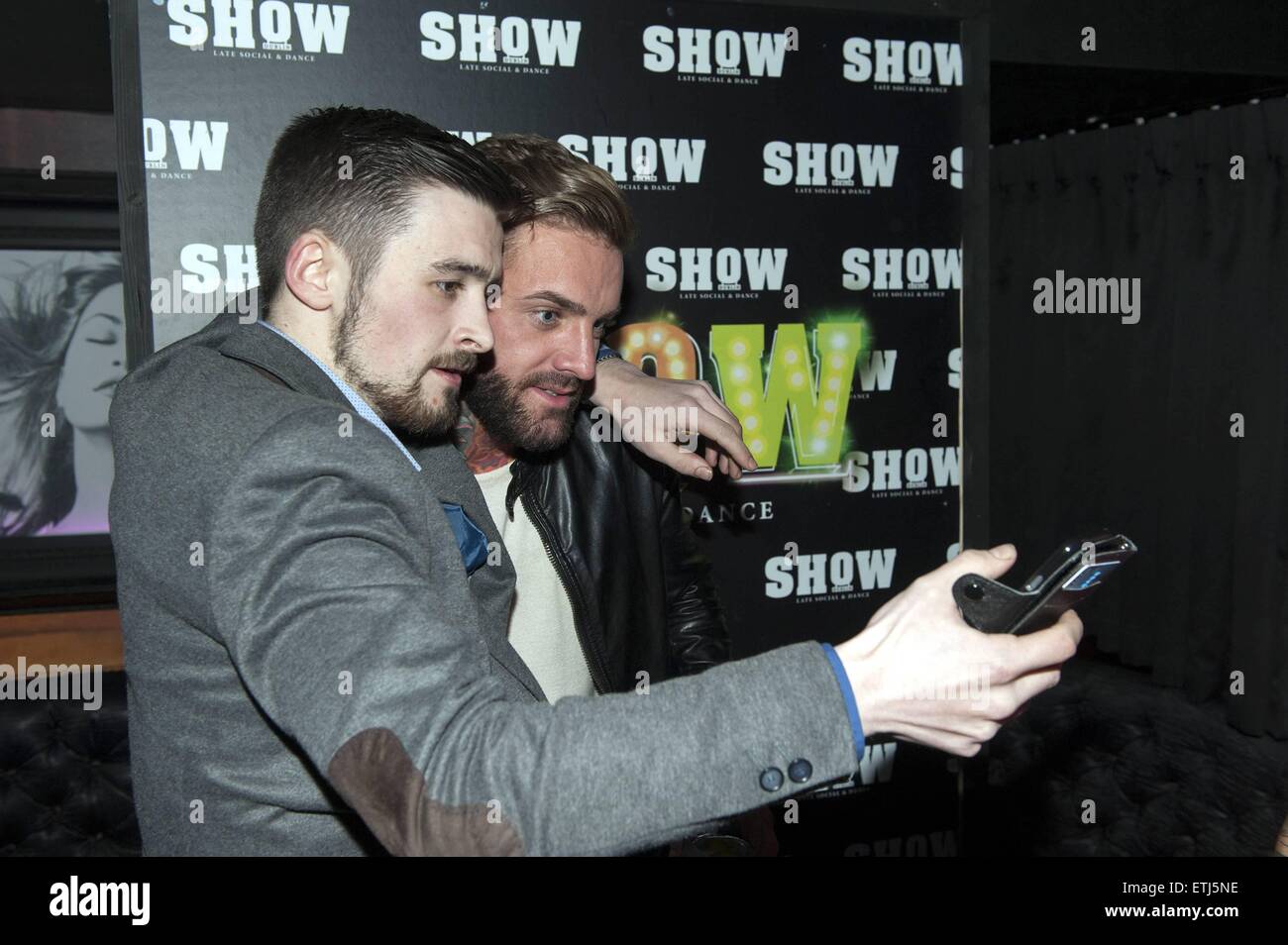 Geordie shore's Aaron Chalmers meets fans at Show Nightclub Featuring ...