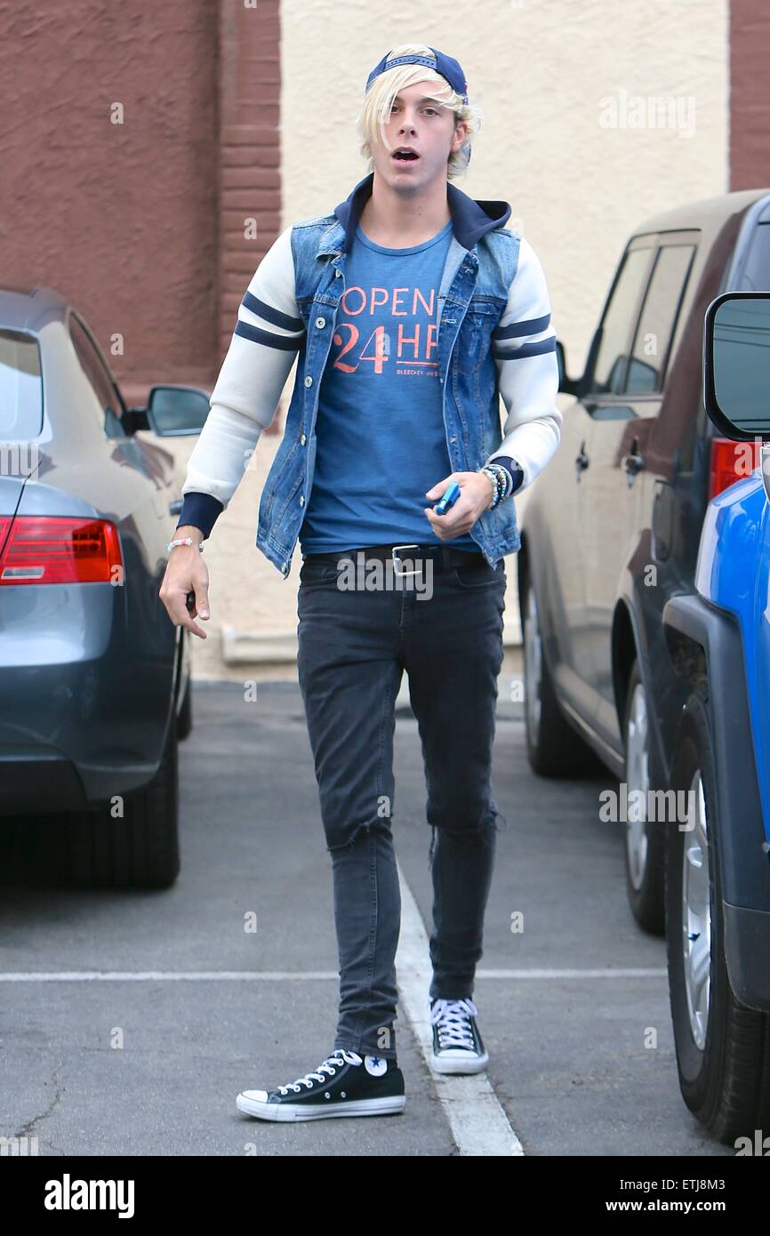 Riker Lynch arrives at dance rehearsal for 'Dancing with the Stars ...