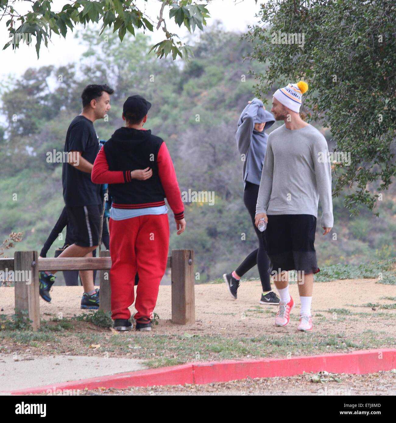 Miley Cyrus, Nicole Richie, and Patrick Schwarzenegger spotted together ...