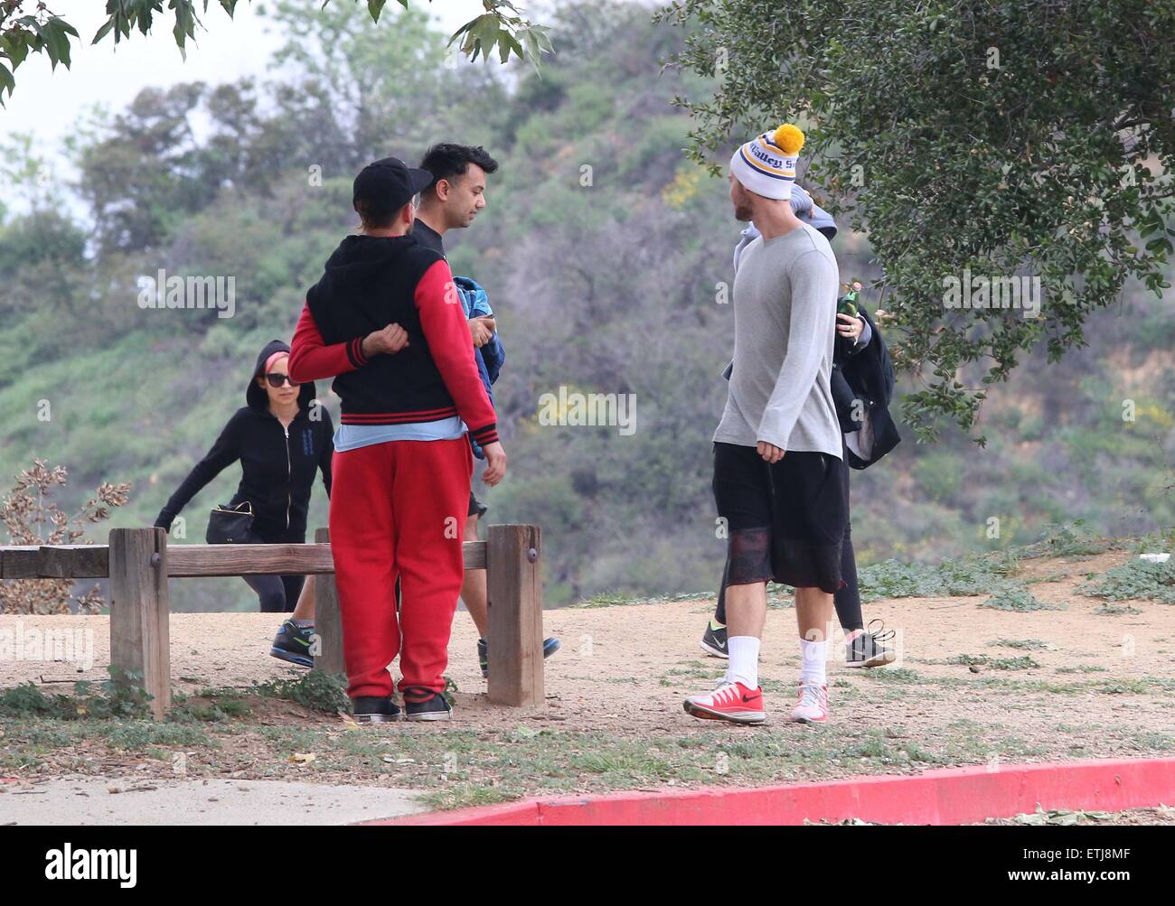 Miley Cyrus, Nicole Richie, and Patrick Schwarzenegger spotted together ...