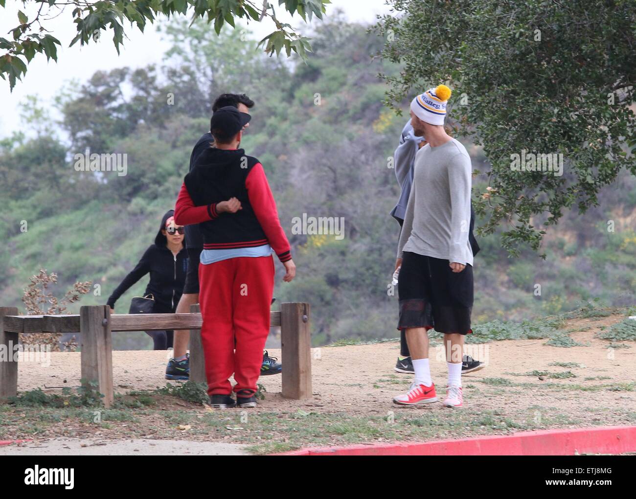 Miley Cyrus, Nicole Richie, and Patrick Schwarzenegger spotted together ...