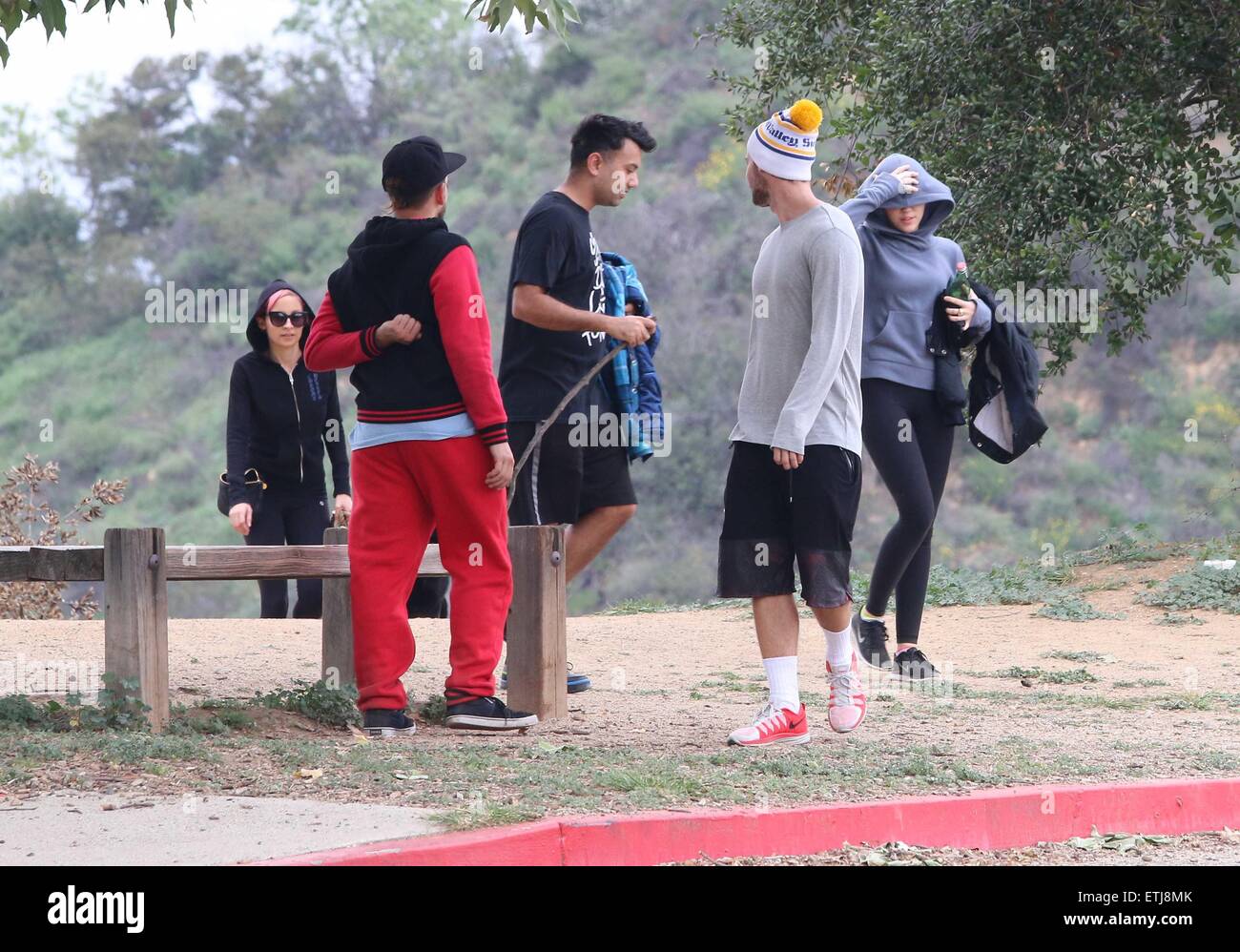 Miley Cyrus, Nicole Richie, and Patrick Schwarzenegger spotted together ...