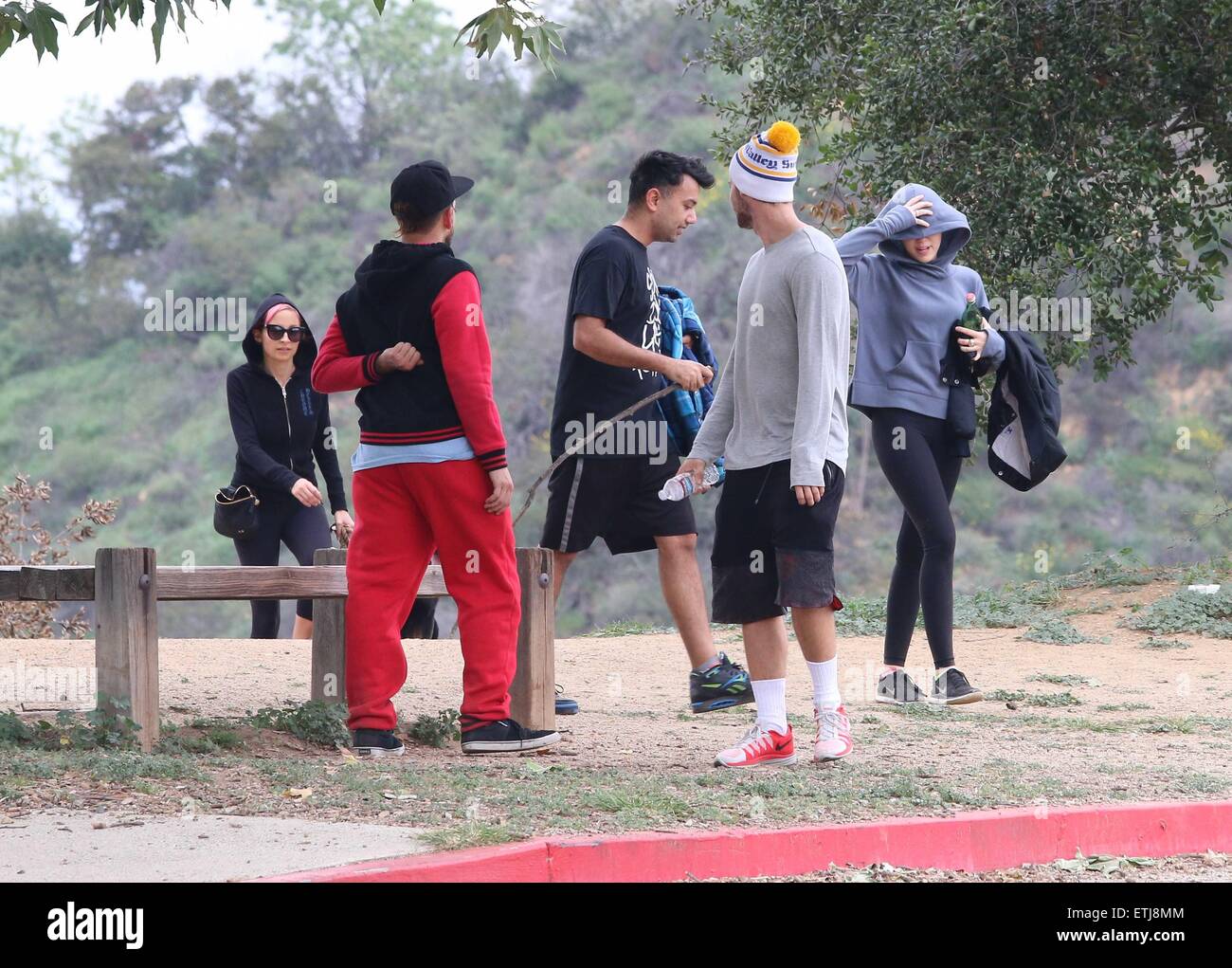 Miley Cyrus, Nicole Richie, and Patrick Schwarzenegger spotted together ...