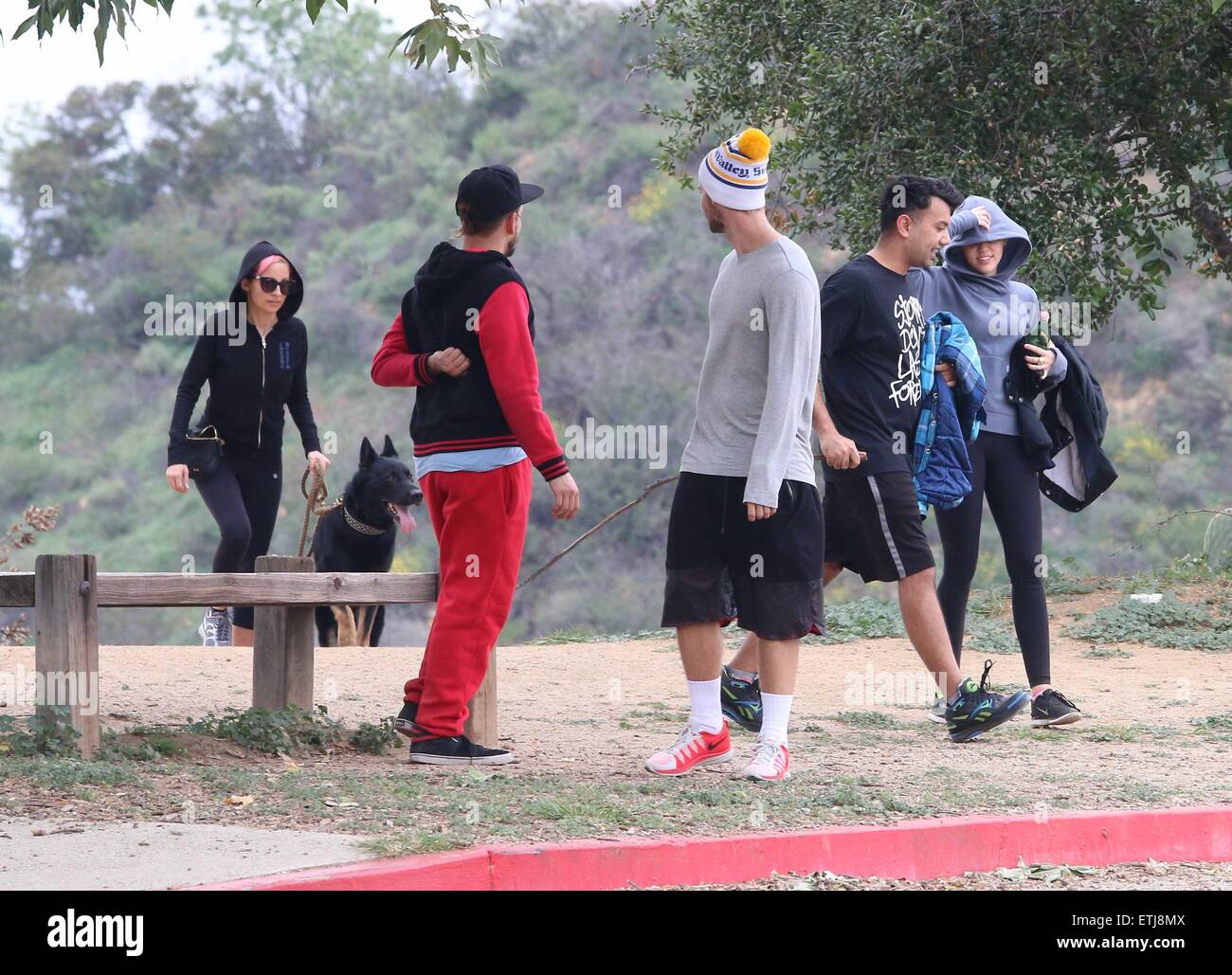 Miley Cyrus, Nicole Richie, and Patrick Schwarzenegger spotted together ...