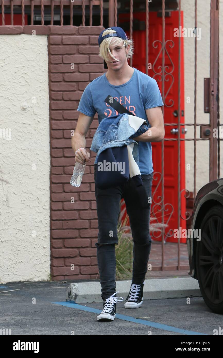 Riker Lynch arrives at dance rehearsal for 'Dancing with the Stars ...